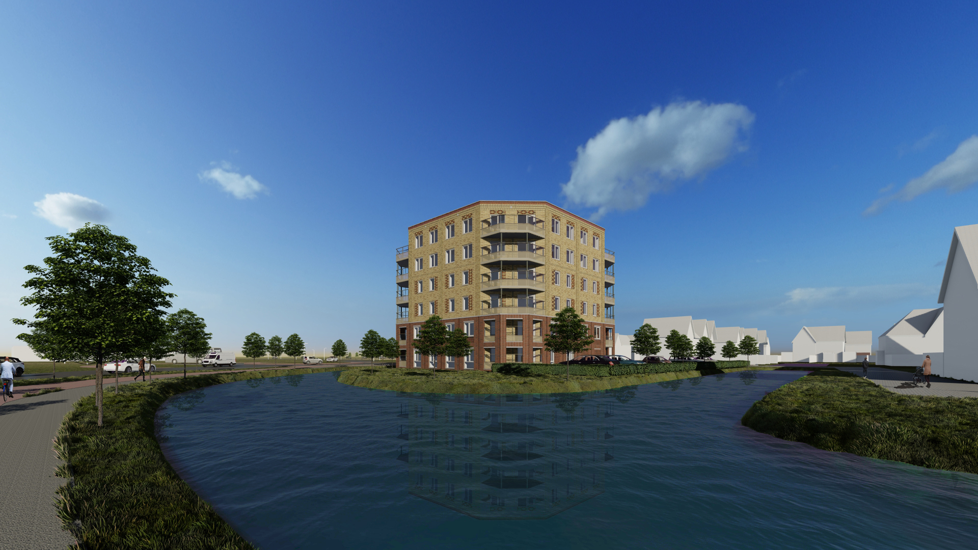34 appartementen Hazerswoude Rijndijk - Van der Lecq en Droogers